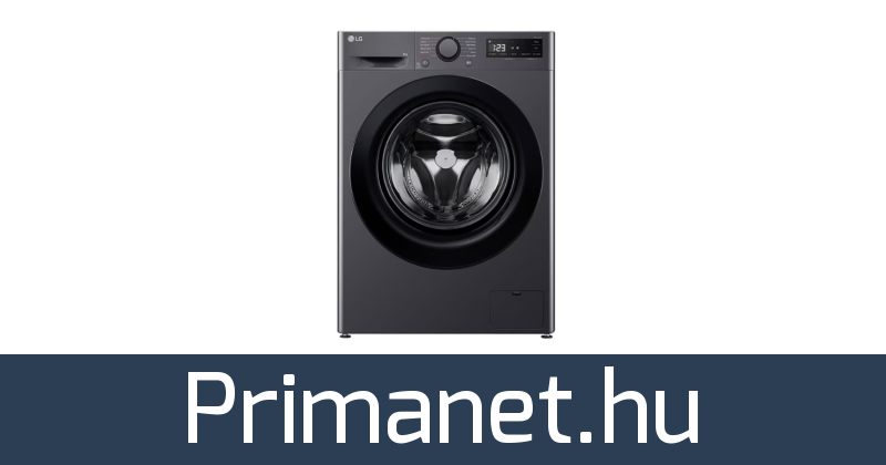 LG keskeny gőzmosógép 8 kg, antracit (F2WR508SBM) - PRIMANET