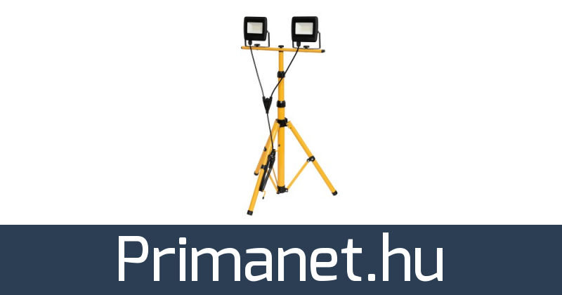 Home LED fényvető, állványos, 2x30W, 4000 lm, IP65 (FLL STAND 2/30 ...