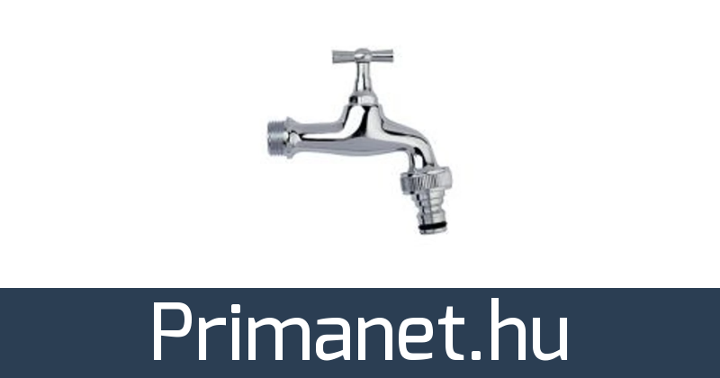 Colortap kerti csap króm 3/4" gyorscsatlakozós (CHR996L) - PRIMANET
