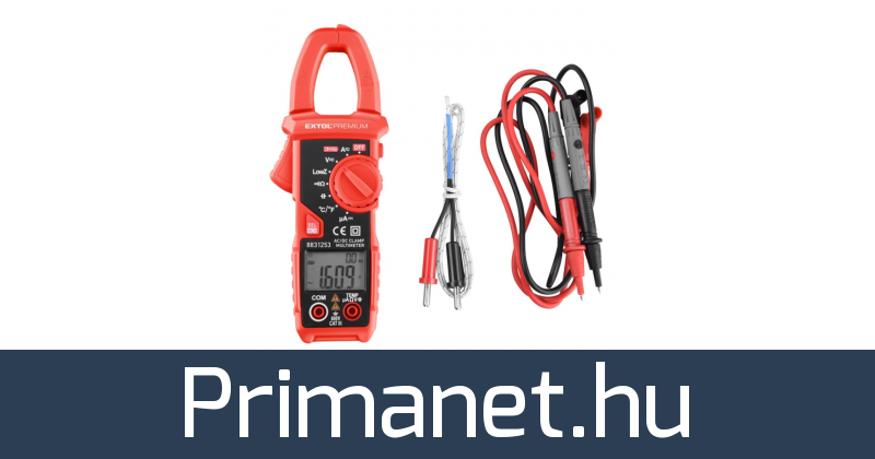 Extol Premium lakatfogó és digitális multiméter (8831253) - PRIMANET