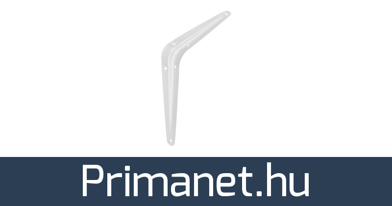 Velano Polctartó konzol 250x300mm fehér (3214160) - PRIMANET