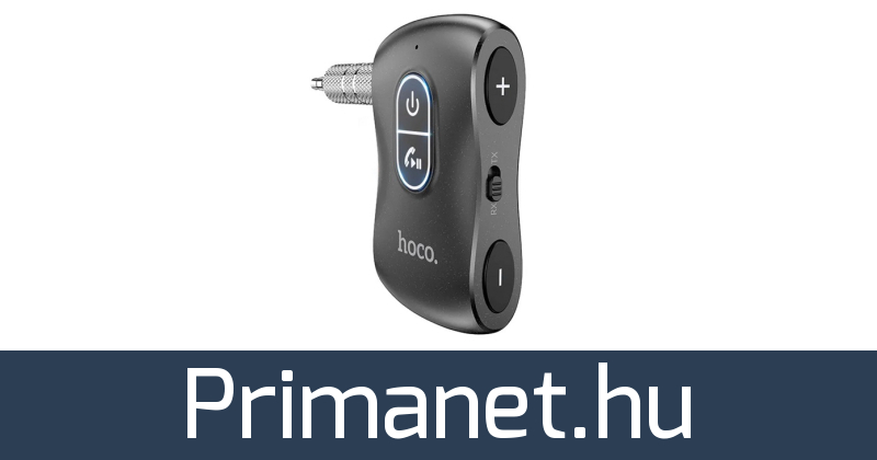 HOCO E73 PRO bluetooth FM transmitter 3.5mm jack aljzat (v5.0, mikrofon ...
