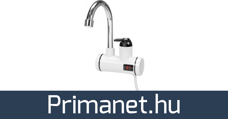 Fala átfolyós vízmelegítő csaptelep, fali (TOY-75922) - PRIMANET