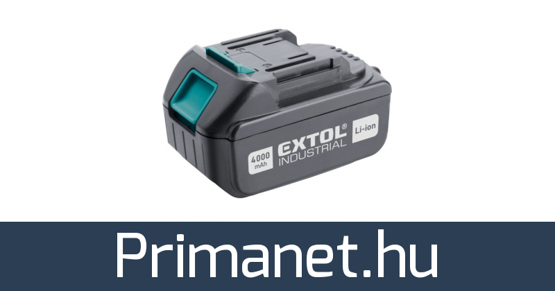 Extol Industrial tartalék Akkumulátor (8791115B) - PRIMANET